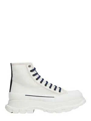 ALEXANDER MCQUEEN Canvas Hiking Boots
