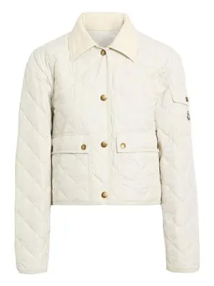 Moncler Chitre Canvas-trimmed Quilted Shell Jacket - Ivory