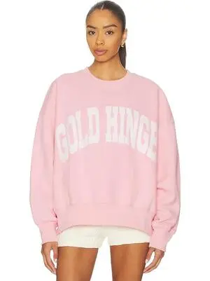 GOLD HINGE Wide Arm Sweatshirt - Almond Blossom