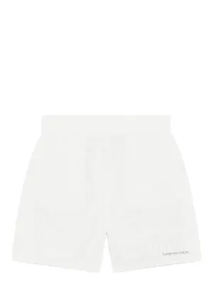 Casablanca Mesh Shorts - White