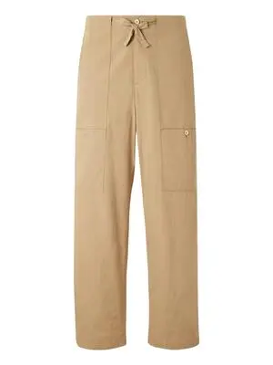 JIL SANDER Straight-leg Cargo Trousers - Neutrals