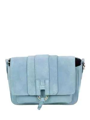 Hogan Trend Flap H-detail Shoulder Bag - Blue