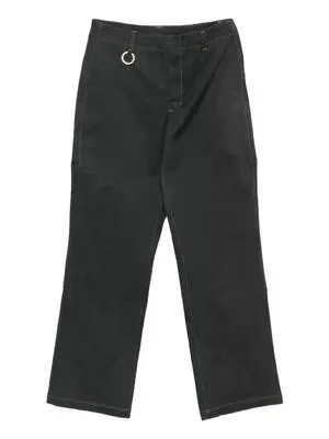 Études Studio Ring-detail Chino Trousers - Grey