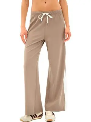 Splits59 Willow Airweight Wide Leg Pant - Latte/white