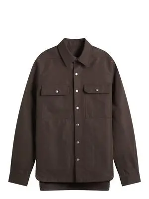 Rick Owens Outershirt Jacket - Dark Dust