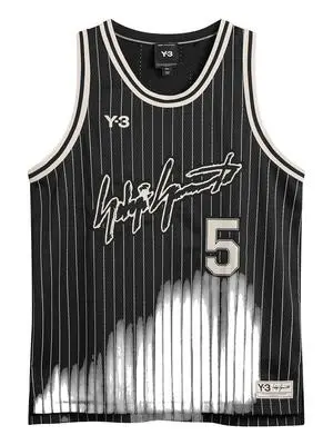 Y3 Elite 5 Edwards Basketball Jersey - Black