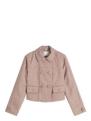 HOUSE OF SUNNY Marie Jacket - Wine Multi