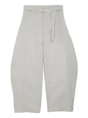 Sacai X Carhartt Wip Oversized Trousers - White