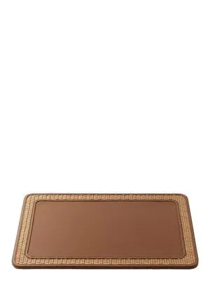 Ralph Lauren Bailey Desk Blotter - Saddle