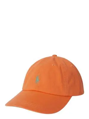 Ralph Lauren Long-bill Washed Twill Cap - Pompano Orange