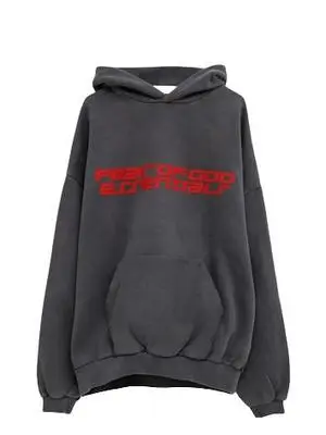 Fear Of God Essentials 90's Hoodie - Iron Grey