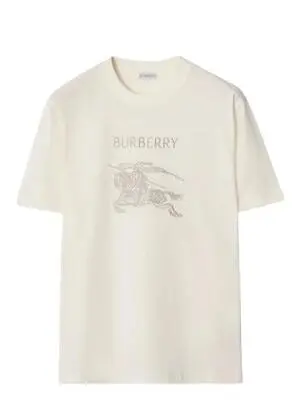 Burberry Seth Knight Logo T-shirt - Chalk