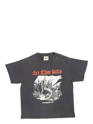 GALLERY DEPT. Atk Castle Tee Shirt - Vintage Black