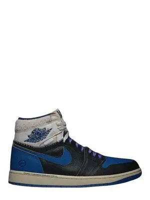 JORDAN Jordan 1 Retro High OG SP Fragment X Union LA Sneakers Black/navy Blue/sport Royal