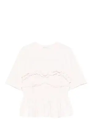 Cecilie Bahnsen Vilde T-shirt - Light Pink