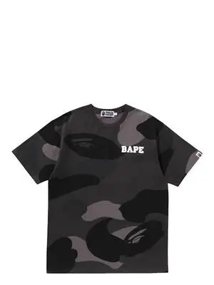 A BATHING APE Mega Camo Relaxed Fit Tee Shirt - Black