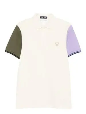 Amiri Colorblocked Polo Shirt - White