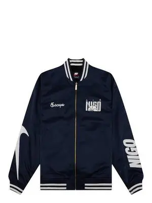 Nike X Nigo Souvenir Jacket - Midnight Navy Blue/black