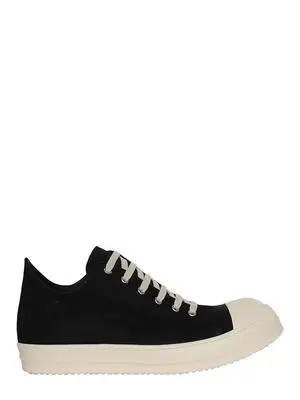 Rick Owens Concordians Low Sneakers - Black/milk