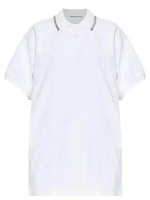 Alexander Wang Relaxed Mini Polo Dress - White