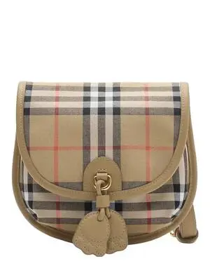 BURBERRY Plaid Crossbody Bag