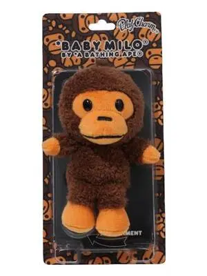 A BATHING APE Baby Milo Play Charm - Brown
