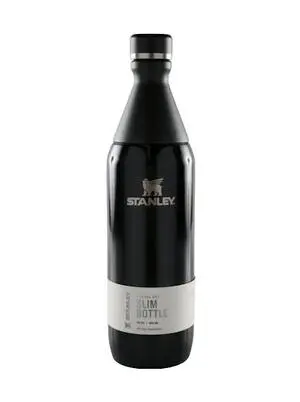 STANLEY The All Day Slim 20oz Bottle - Black Gloss