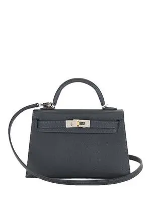 FWRD RENEW Hermes Epsom Kelly 20 Handbag - Grey