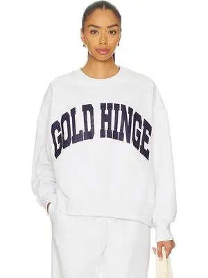 GOLD HINGE Wide Arm Sweatshirt - Grey
