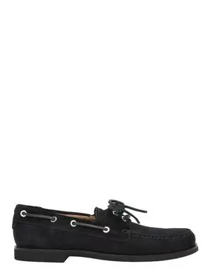 GIANVITO ROSSI Vandée Suede Loafers - Blue