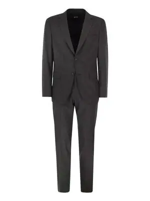 BOSS Notched-lapel Suit - Grey
