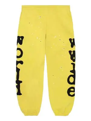SP5DER Beluga Track Pants - Yellow