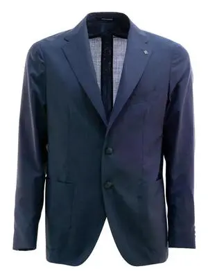 Tagliatore Single-breasted Blazer - Blue