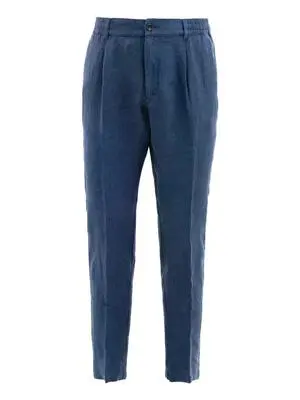 CRUNA Mitte Pleated Trousers - Blue