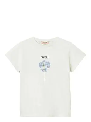 TWINSET Printed T-shirt - White