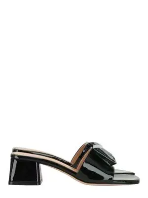 GIANVITO ROSSI Stone-embellishment Sandals - Black