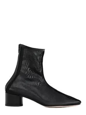Dear Frances Harlie Round-toe Boots - Black