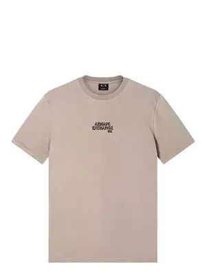 Armani Exchange Round-neck T-shirt - Neutrals