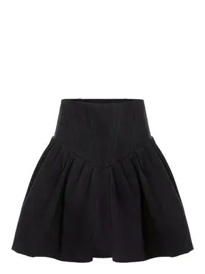 HAMZA A-Line Skirt Black