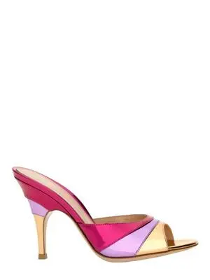 GIANVITO ROSSI Marea Mules - Pink