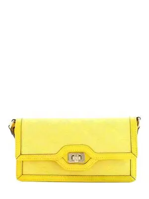 Gucci Luce Gg Canvas Mini Shoulder Bag - Yellow