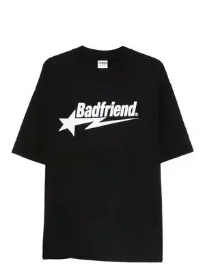 BADFRIEND Logo-print T-shirt - Black