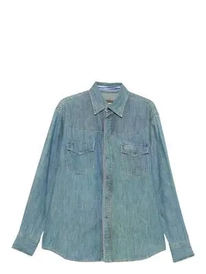 Missoni 1990s Pocket Shirt - Blue