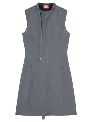 DIESEL D-ruvan Mini Dress - Grey