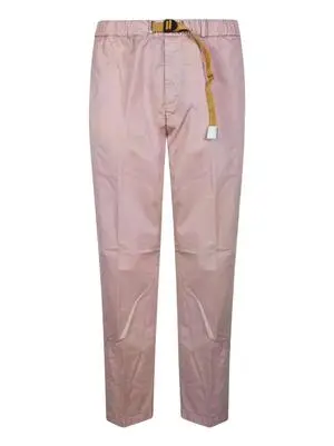 WHITE SAND Elasticated-Waist Trousers