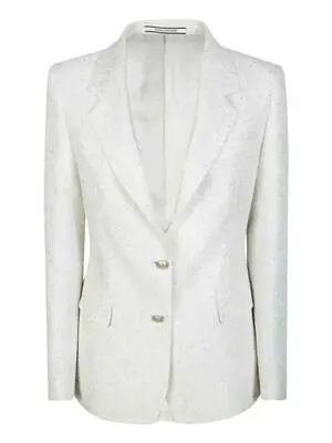 Tagliatore Parigi Single-breasted Blazer - White