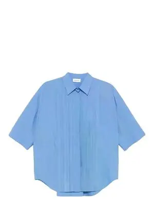 P.a.r.o.s.h Pleated Shirt Blue