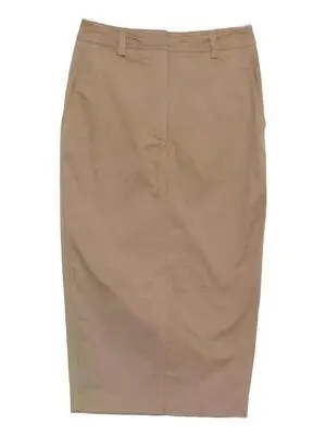 THELATEST Pencil Midi Skirt - Neutrals