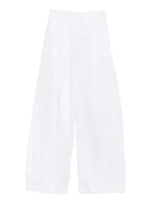 THELATEST Billie Pleated Trousers - White