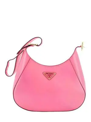 Prada Cleo Shoulder Bag Box Calf Medium - Pink